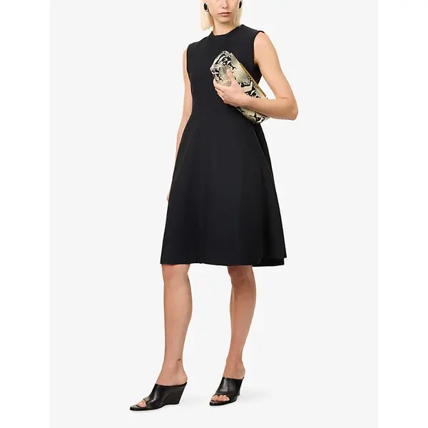 CFCL Milan Vest Woven Midi Dress - Black