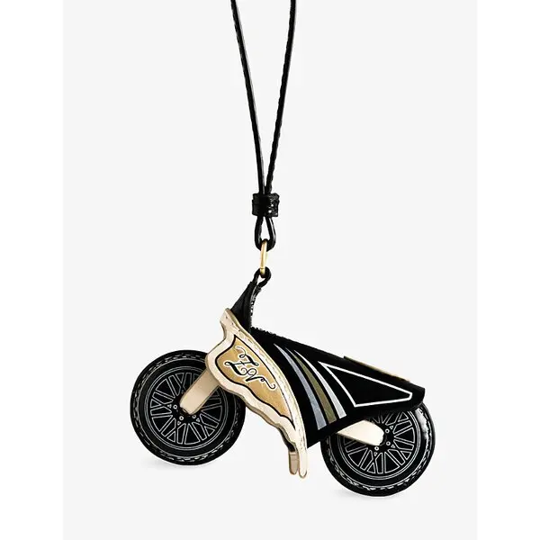 Zadig&Voltaire Motorider Leather Keychain