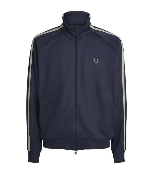 Fred Perry Embroidered Taped Track Jacket