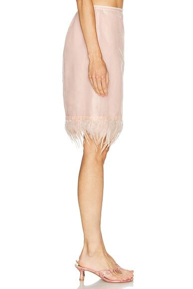 Staud Lark Silk Skirt