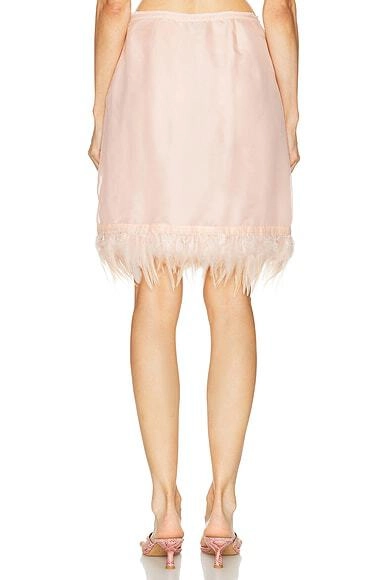 Staud Lark Silk Skirt