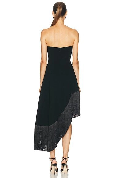MIMCHIK Nara Fringe Midi Dress