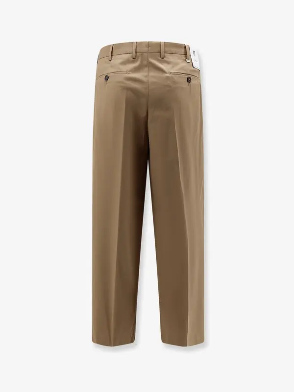 PT TORINO Cotton Trousers - Brown
