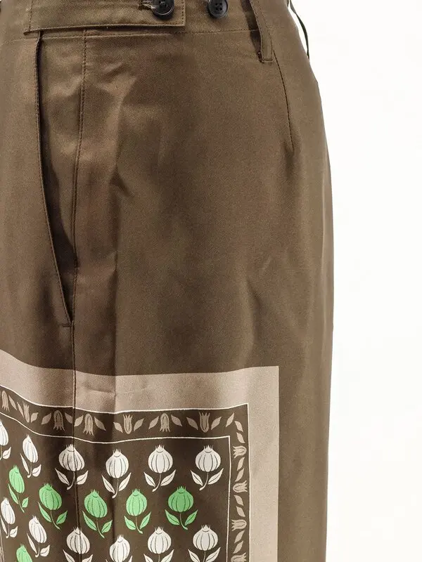 Tory Burch Silk Trousers