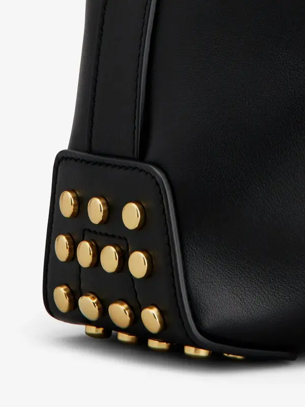 TOD'S Mini Bag Metal Dots Leather Shoulder Bag