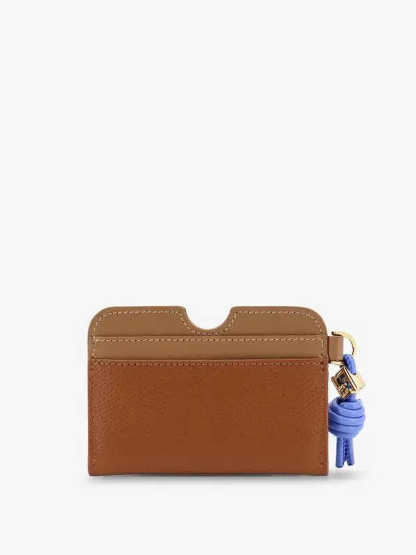 Fendi Ff Diamonds Leather Card Holder