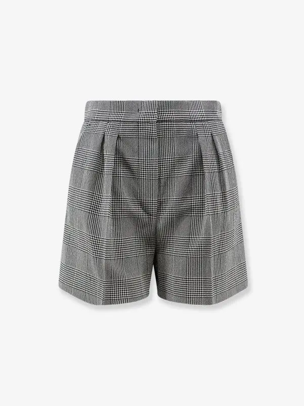 Max Mara Mxmagoraio Virgin Wool Shorts