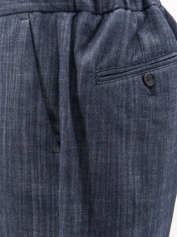HEVO Torre Lapillo Cotton Blend Shorts