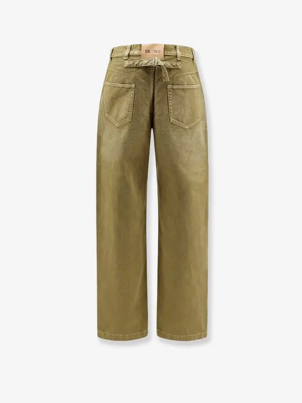 Attico Faded Effect Denim