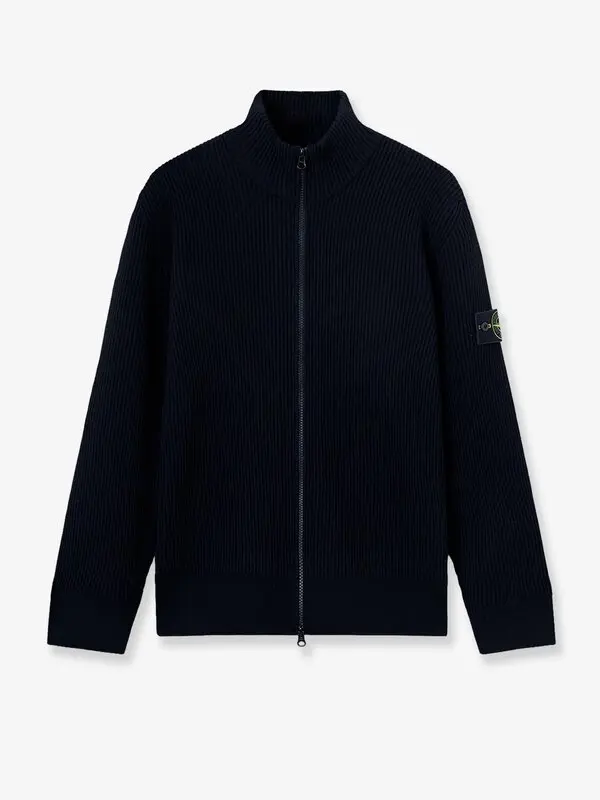 Stone Island Virgin Wool Cardigan