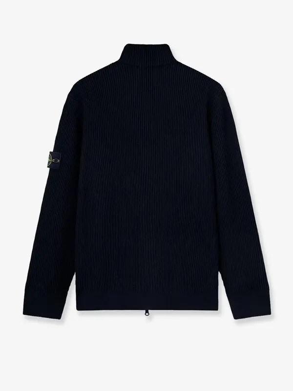 Stone Island Virgin Wool Cardigan