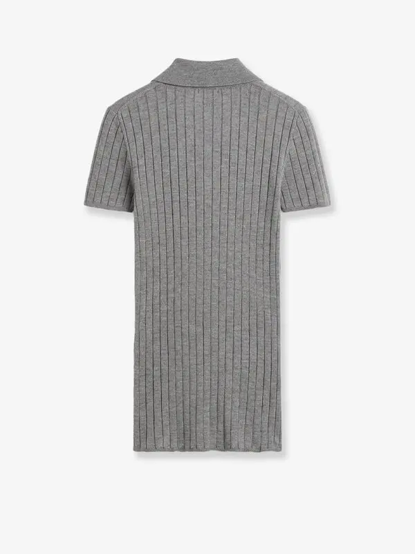 TOTEME Cashmere And Silk Blend Polo Shirt