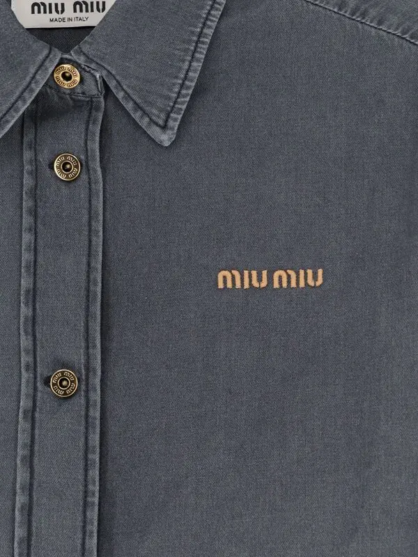 Miu Miu Light Denim Shirt