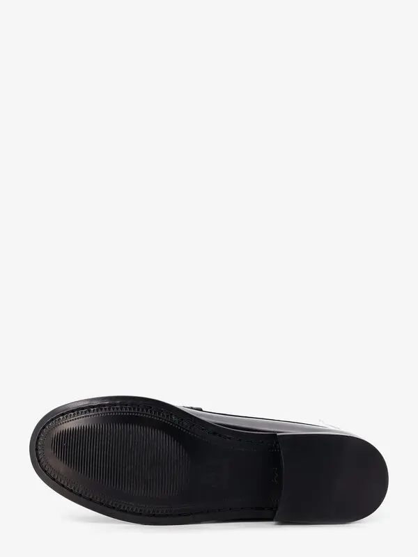 ALOHAS Rivet Leather Loafers - Black