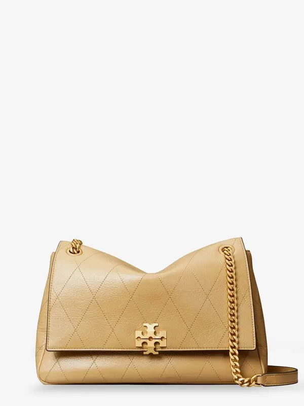 Tory Burch Charlie Leather Shoulder Bag