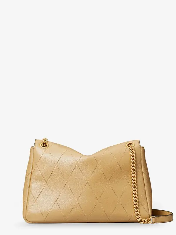 Tory Burch Charlie Leather Shoulder Bag