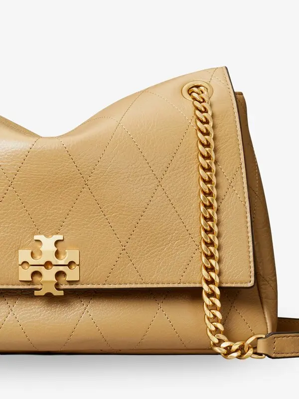 Tory Burch Charlie Leather Shoulder Bag