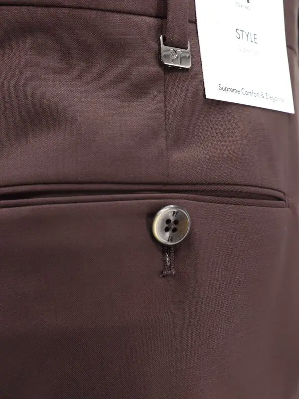 PT TORINO Virgin Wool Trousers