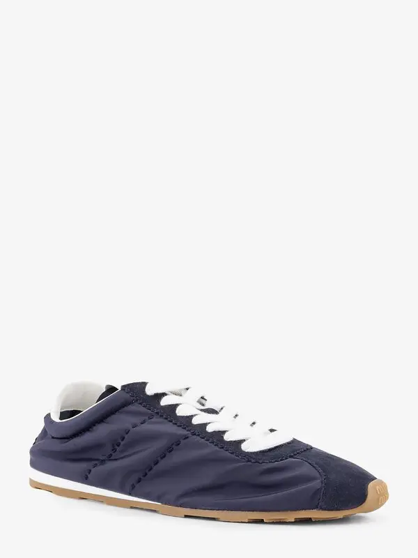 Miu Miu Nylon And Suede Sneakers