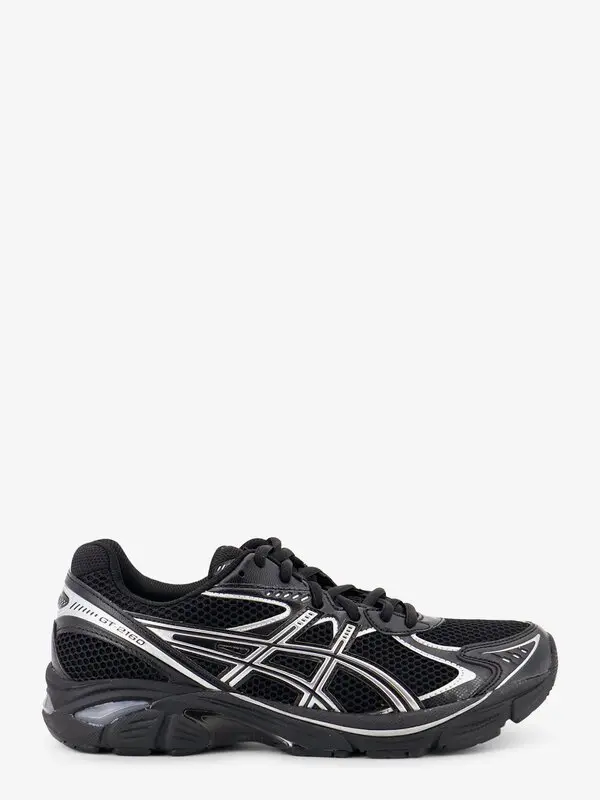 Asics Gt-2160 Leather Sneakers With Contrasting Inserts - Black