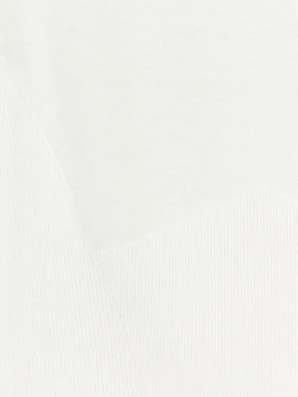 Givenchy Cropped Cotton And Silk Polo Shirt