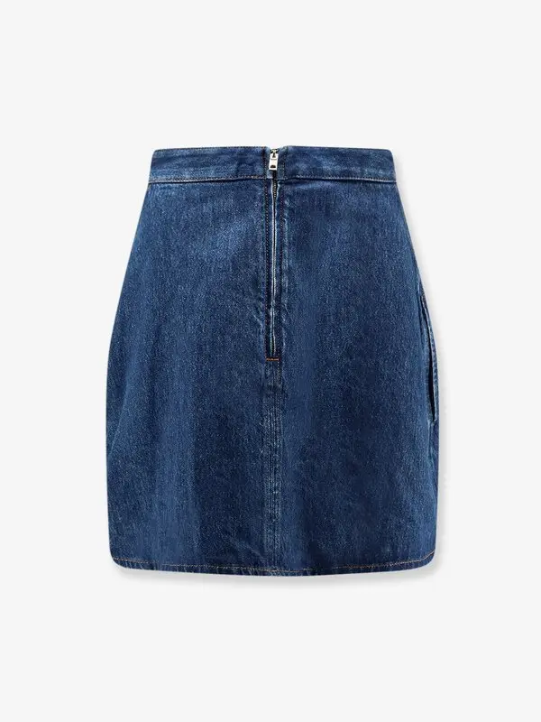 Givenchy Cocoon Denim Mini Skirt