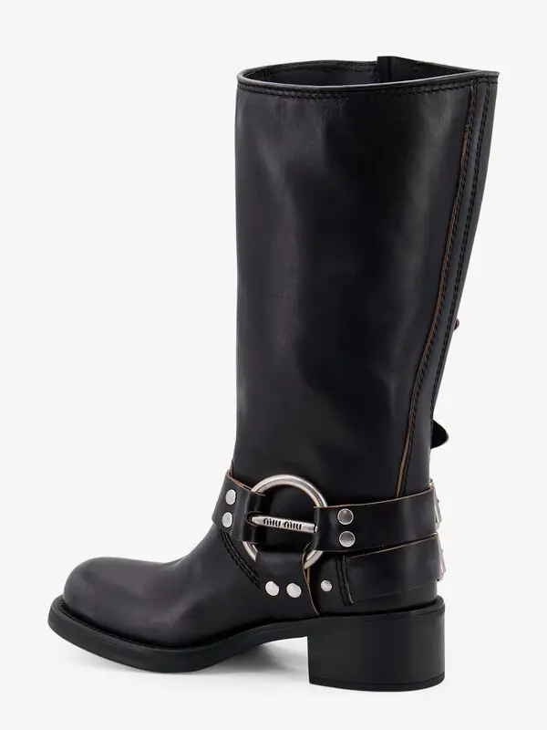 Miu Miu Leather Boots