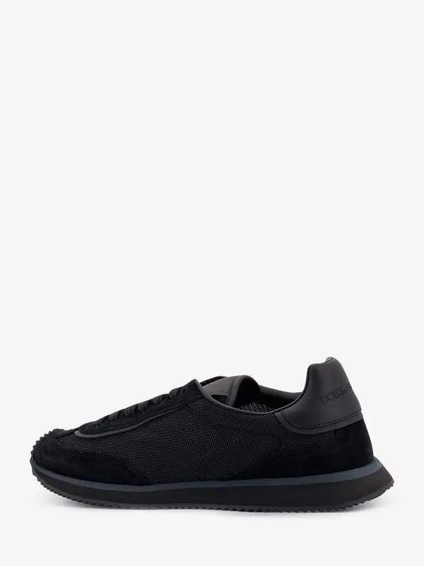 Dolce & Gabbana Dg Cushion Sneakers In Nylon With Suede Inserts