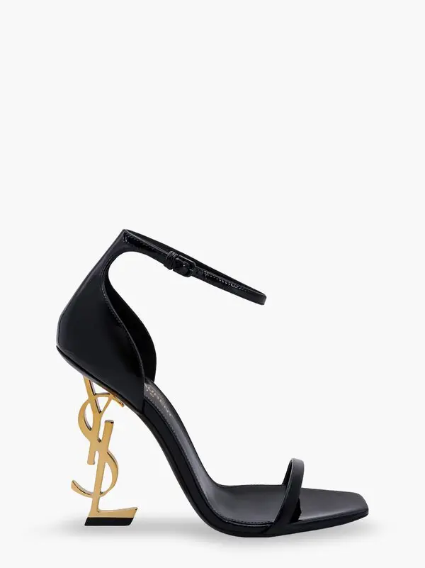 Saint Laurent Opyum Patent Leather Sandals