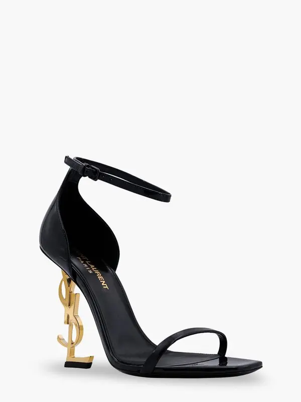 Saint Laurent Opyum Patent Leather Sandals