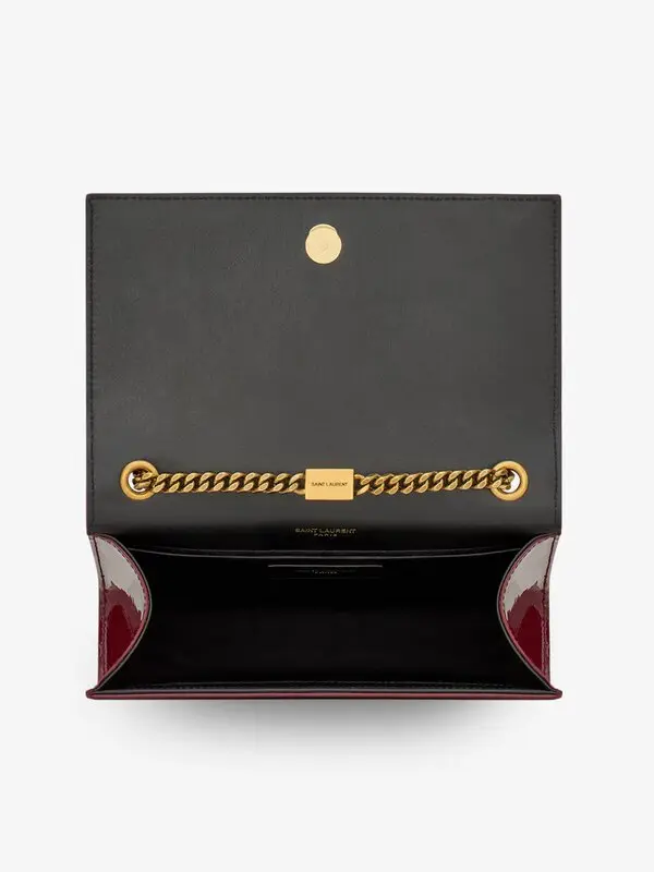 Saint Laurent Kate Patent Leather Crossbody Bag
