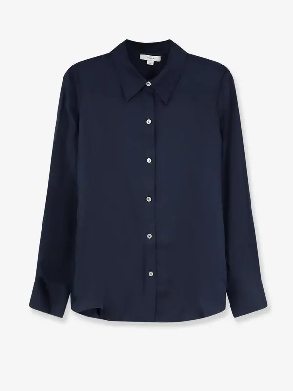 Vince Silk And Viscose Blend Shirt