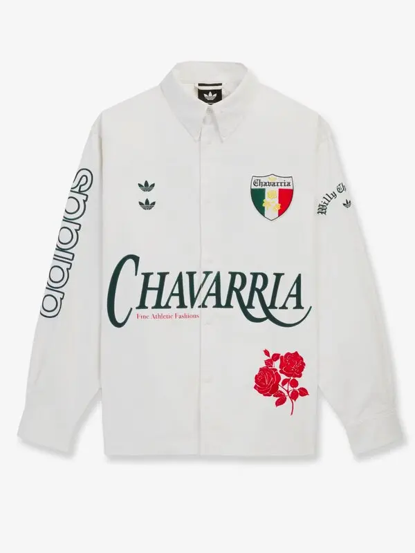 ADIDAS X WILLY CHAVARRIA Button Up Cotton Shirt