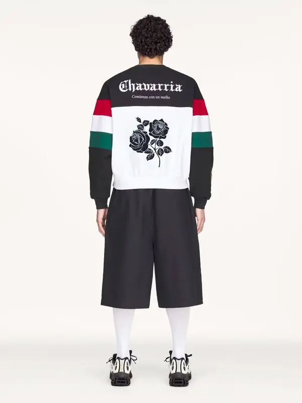 ADIDAS X WILLY CHAVARRIA Crew Cotton Sweatshirt