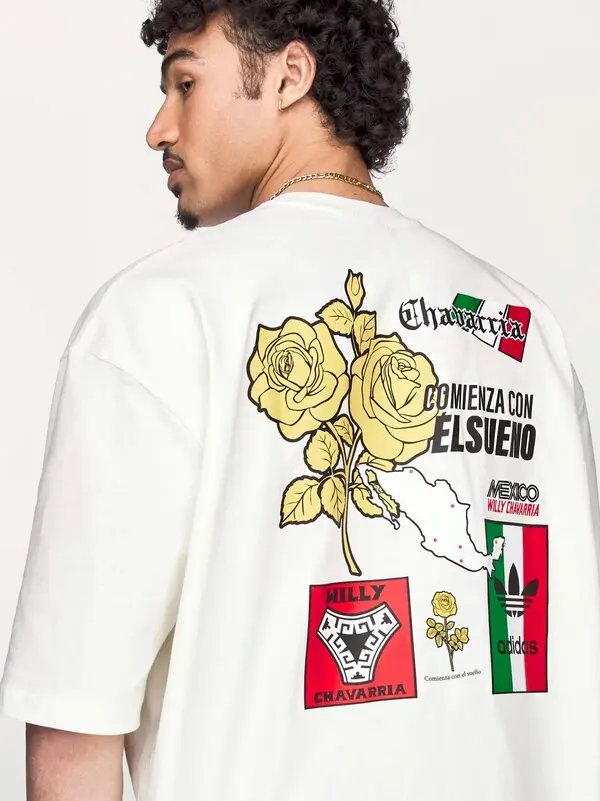 ADIDAS X WILLY CHAVARRIA Graphic Cotton T-shirt