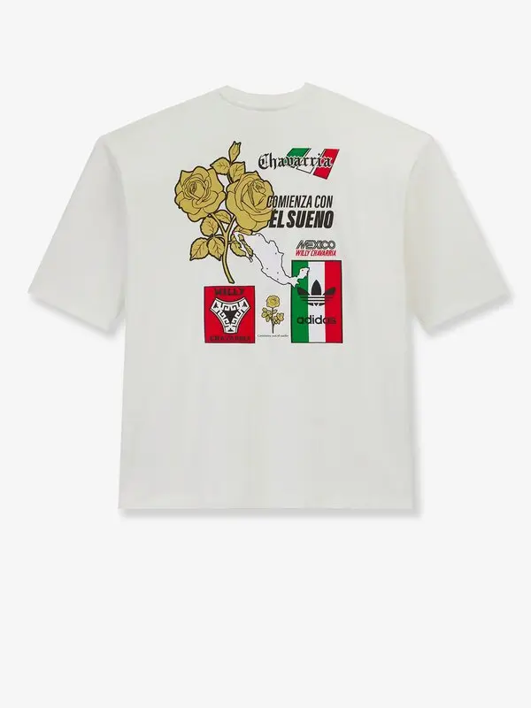 ADIDAS X WILLY CHAVARRIA Graphic Cotton T-shirt