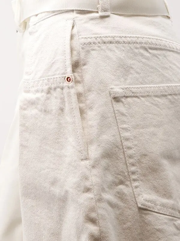 Sacai Double Fabric Shorts