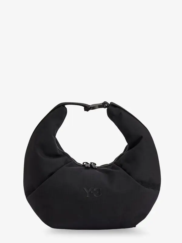 ADIDAS Y-3 Y-3 Crescen Bag Cordura Handbag - Black
