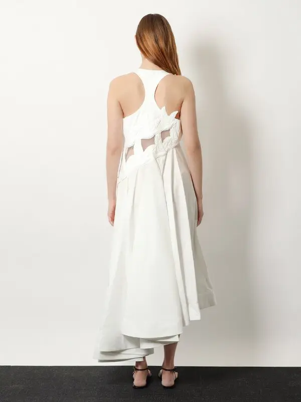 Zimmermann Luna Applique Cotton Dress