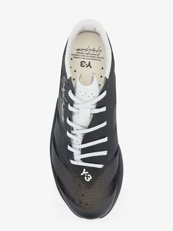 ADIDAS Y-3 Mesh Sneakers With Embroidered Logo