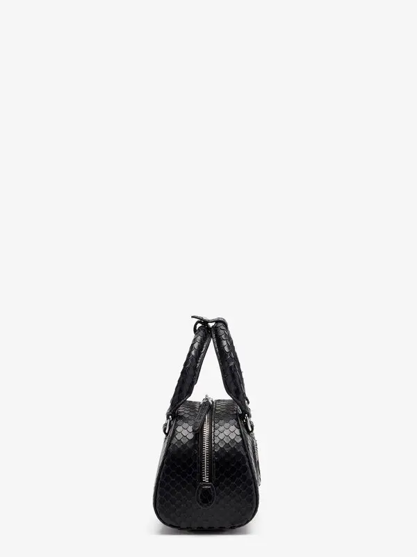 DIESEL® 1dr Dome Python Leather Crossbody Bag