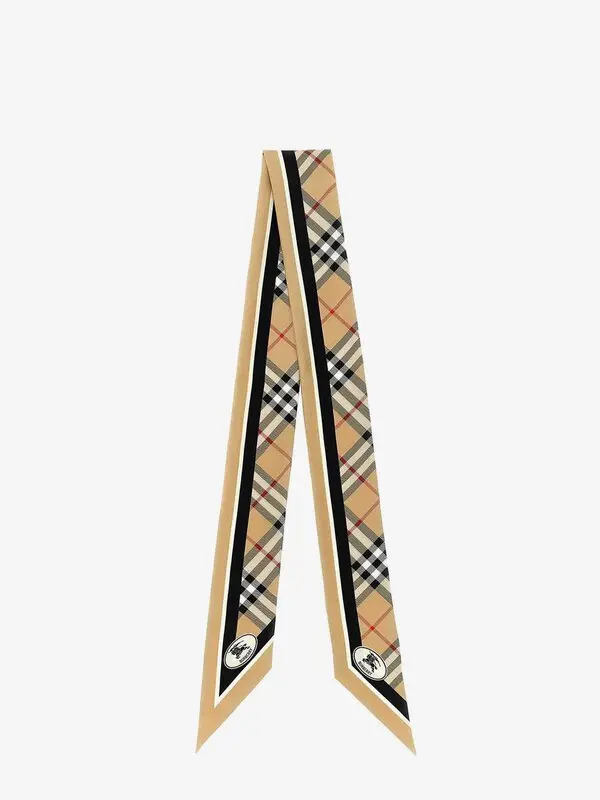 Burberry Medium Check Silk Bandeau