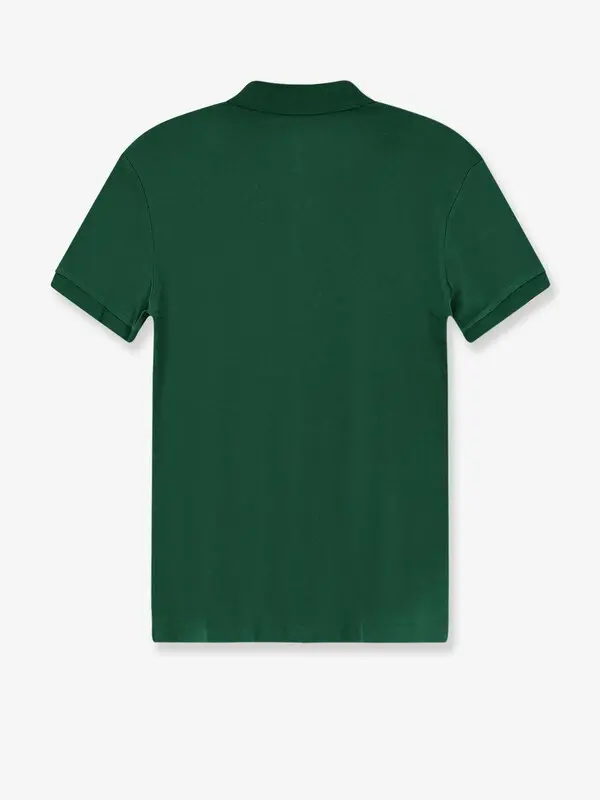 Polo Ralph Lauren Cotton Polo With Front Logo Embroidery - Green
