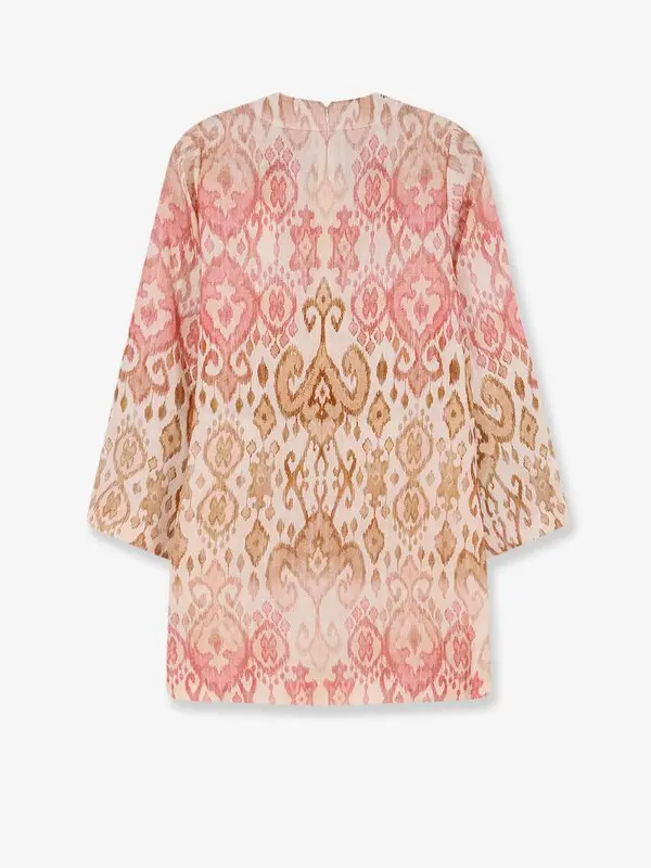 Zimmermann Aster Shift Mini Dress