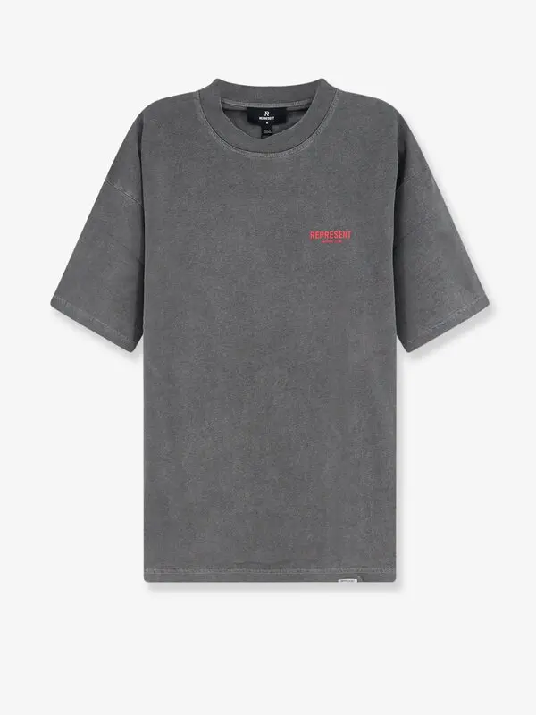 REPRESENT Cotton T-shirt With Front Print