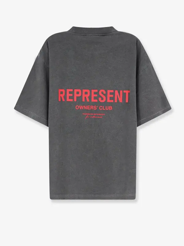 REPRESENT Cotton T-shirt With Front Print