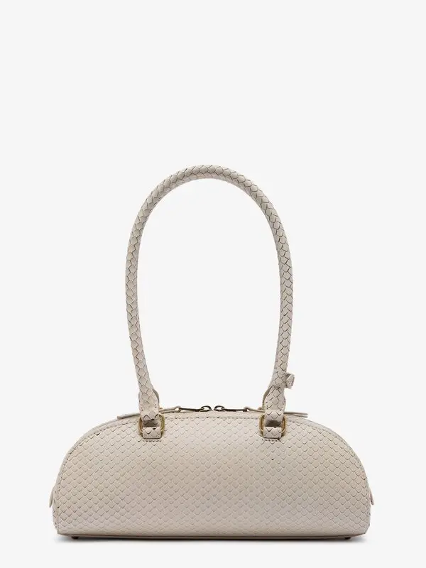 DIESEL® 1dr Python-effect Leather Shoulder Bag