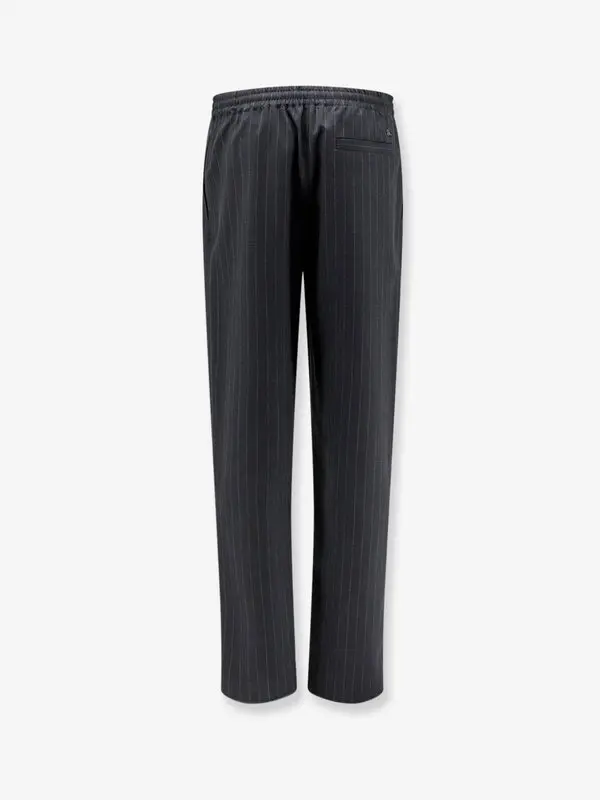 Burberry Wool Trousers With Drawstring