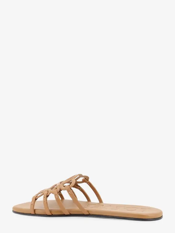 Loewe Anagram Leather Sandals