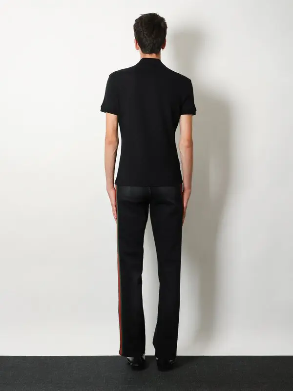 Gucci Gg Viscose Blend Polo Shirt